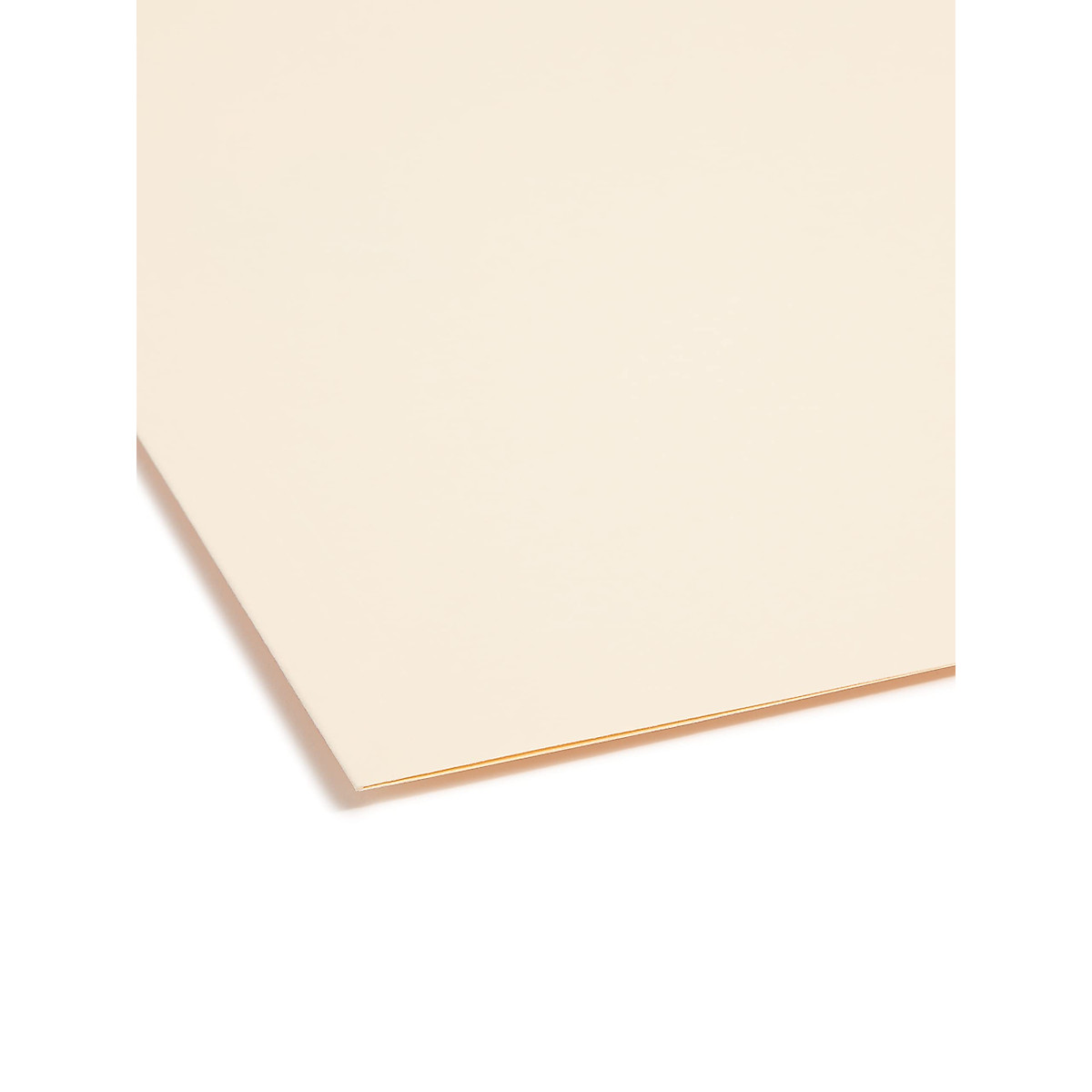 Smead Heavy-Duty Fastener File Folder, 2 Fasteners, 1/3-Cut Tab, Legal Size, Manila, 50 per Box (19600)