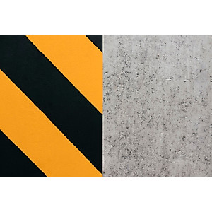 Rust-Oleum 2548838-6PK Professional Inverted Striping Spray Paint, 18 oz, Yellow, 6 Pack