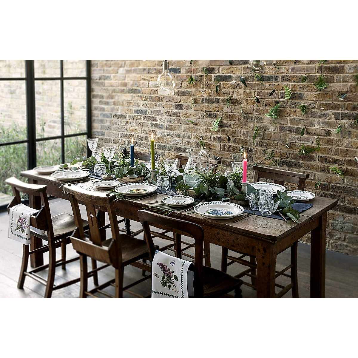 Portmeirion Botanic Garden 3-Inch Square Mini Dishes, Set of 4