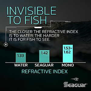 Seaguar 101 Basix 100% Fluorocarbon Fishing Line, 200Yds, 8Lbs Line/Weight, Clear - 08BSX200