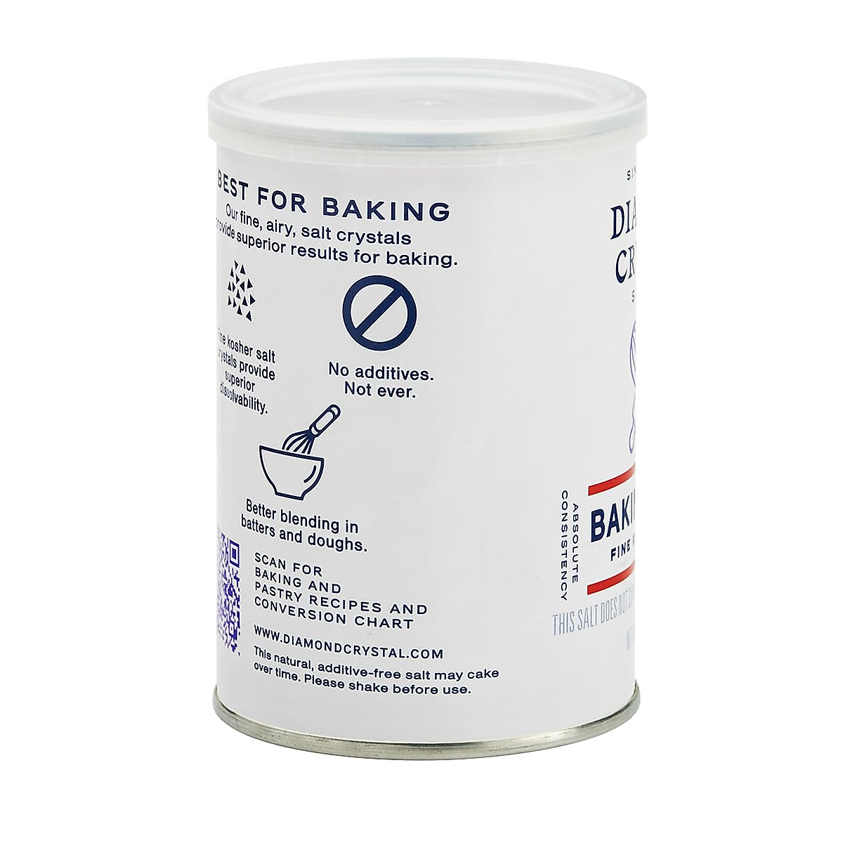 Diamond Crystal Baking Salt, Fine Kosher Salt 8.5oz