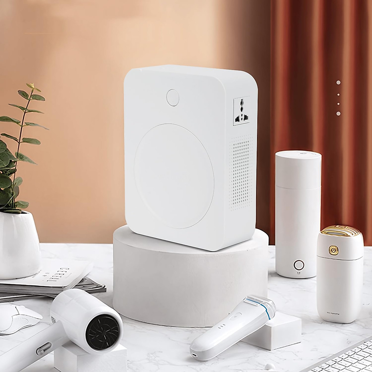 MYOYAY 2000W Step Up Voltage 110v to 220v Converter, Lightweight 110v to 220v Voltage Converter US to Europe Asia Power Transformer with Circuit Breaker Protection