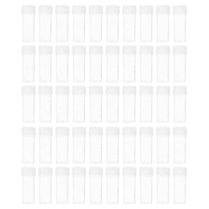 50Pcs Sewing Needles Storage Tube Transparent Plastic Needle Storage Container Embroidery Sewing Needle Case Toothpick Holder for DIY Craft Needlework Tool