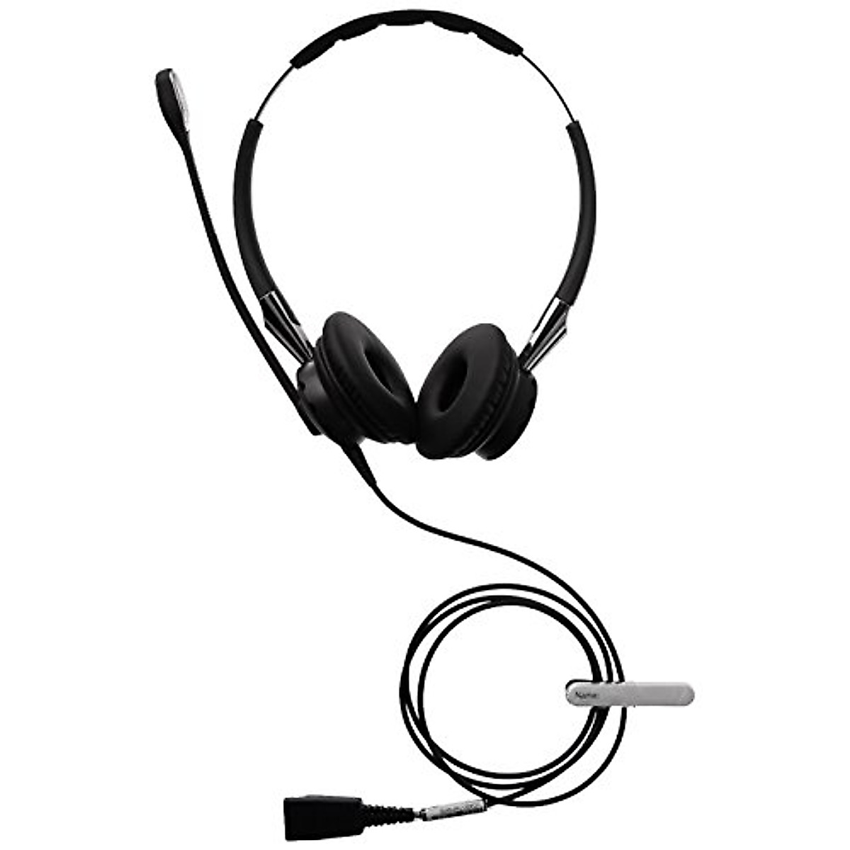 Jabra 2400 II QD Duo NC Wideband Wired Headset - Black