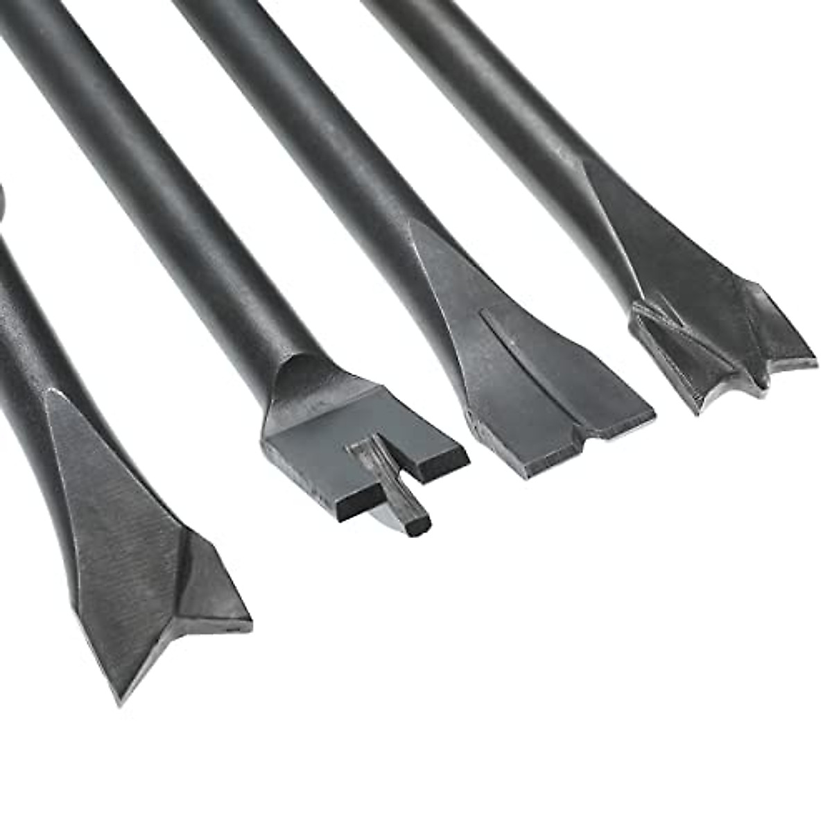 YaeTek 10 Pcs Air Hammer Pneumatic Chisels Tools including 9pcs 0.401'' Shank Smoothing Pneumatic Air Hammer Chisels Bits and High Carbon Steel Spring