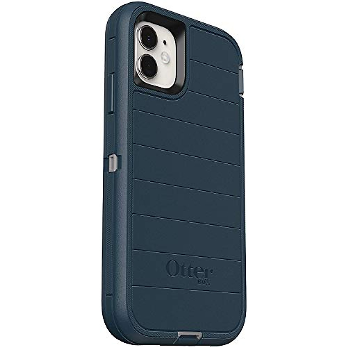 OtterBox Defender Series Rugged Case for iPhone 11 Only (Not for The Pro Model) - Case Only - Non Retail Packaging - Gone Fishin Blue (with Microbial Defense)