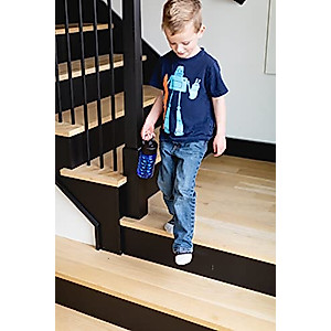 Simple Modern Kids Water Bottle Plastic BPA-Free Tritan Cup with Leak Proof Straw Lid | Reusable and Durable for Toddlers, Boys, Girls | Summit Collection | 12oz, Shark Bite