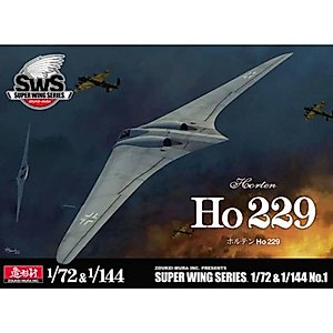 ZKMK28914 1:72 & 1:144 Zoukei-Mura Horton Ho229 (2 Kits) [Model Building KIT]