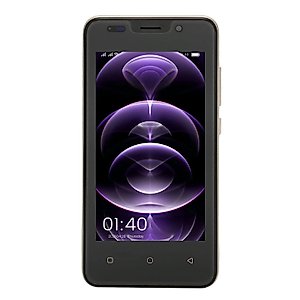 PUSOKEI 4G Cell Phone, Unlocked Android Smartphone, 2GB RAM 32GB ROM, 4.66 Full HD Screen, Dual SIM Slot, Pro Grade Camera, Face Recognition, WiFi, BT, Long Battery Life (Gold)