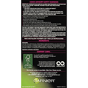 Garnier Olia Ammonia Free Permanent Hair Color, 100% Gray Coverage (Packaging May Vary), 7.0 Dark Blonde, Pack of 1