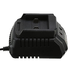 21V Battery Charger US Plug Power Tool Portable High Power Smart Fast Li-ion Battery Charger Compatible with Makita Replacement for Electric Screwdriver Drill Power Tool Accessories