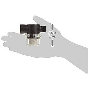 Shurflo 255-213 1/2" MNPT x FNPT Inline Strainer for 2088 Series Pumps