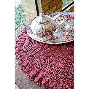 Ciruclo Queen Yarn for Crocheting and Knitting Yarn - 100% Egyptian Cotton Yarn, Combed, Gassed and Mercerized - Crochet Thread - Lace Thread, 8/2, 741 yds, 3.5 oz – Teal Yarn - 2856