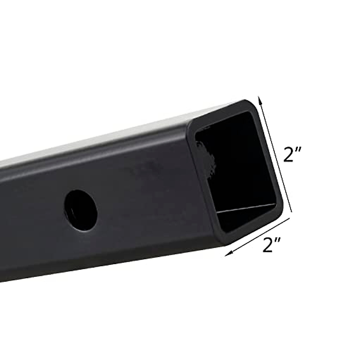 12" Trailer Hitch Extension 12 Inches Trailer Hitch Extension 2" Receiver Hitch Extender 5/8" Pin Hole 4000 LBS