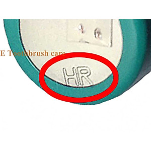 FDK Replacement Battery Compatible with Braun Oral-b Triumph Professional Care (Type 3731 or 3745) Toothbrush (48mm Long, 17mm Diameter, 2700mAh)