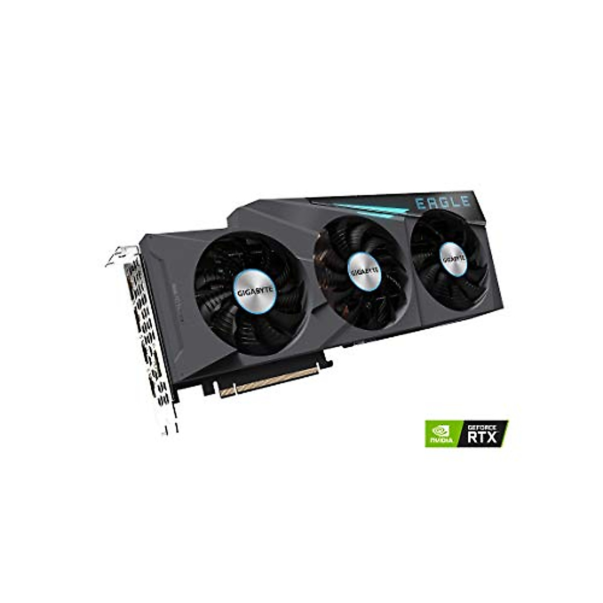Gigabyte GeForce RTX 3090 EAGLE OC 24G Graphics Card, 3x WINDFORCE Fans, 24GB 384-bit GDDR6X, GV-N3090EAGLE OC-24GD Video Card