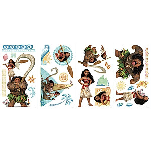 RoomMates Disney Moana Peel and Stick Wall Decals by RoomMates, RMK3382SCS