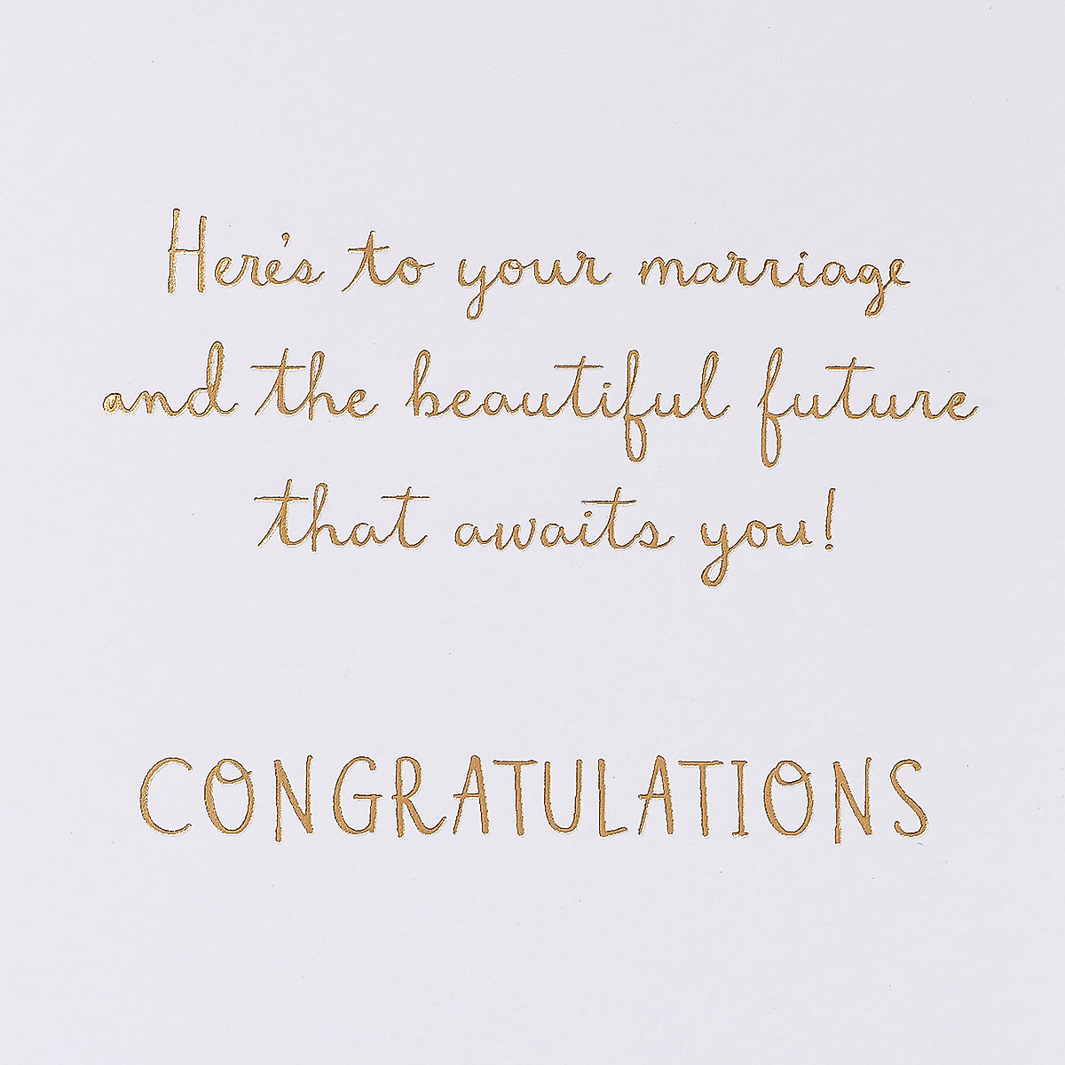 American Greetings Wedding Card (Happy and Meaningful Moments)