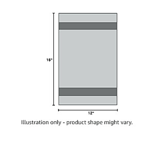 INTRINSICS Multi-Use Protective Mat, 12" x 16", 40 count pack