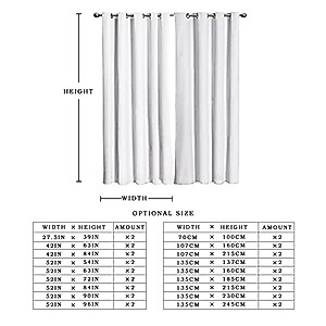 LBDEKOR Kitchen Curtain 39 Inch Length, Christmas Grommet Curtain for Kitchen Winow Curtains Drapes for Living Room Bedroom Bathroom Window Treatment 2 Panels Set Cold Winter Snowflakes Blue Backdrop