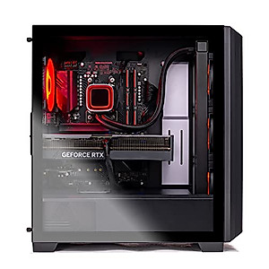Skytech Gaming Siege Gaming PC Desktop – Intel Core i7 13700F 2.1 GHz, NVIDIA RTX 4060 Ti, 1TB NVME SSD, 32GB DDR5 RAM RGB, 650W Gold PSU, 360mm AIO, 11AC Wi-Fi, Windows 11 Home 64-bit