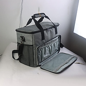 DOITOOL Backpack Game Controller Storage Bag P s 4 Gaming Bag Gaming Backpack Video Game Storage 5 Console Duffle Bag for Travel Game Console Case Handle Velvet Accessory Box