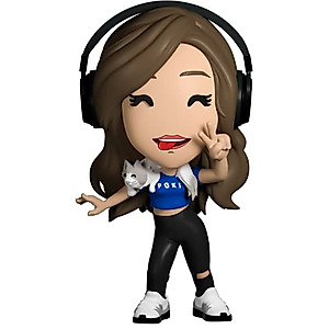 Youtooz Pokimane #34 4.2" inch Vinyl Figure, Collectible Streamer E-Girl Figure from The Youtooz Gaming Collection