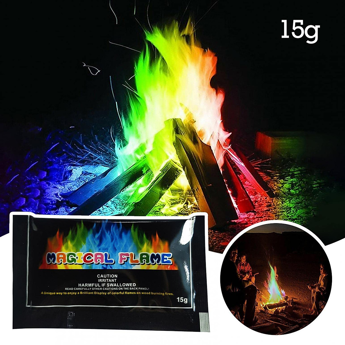 Colorful Flame Changing Powder for Fire Fun