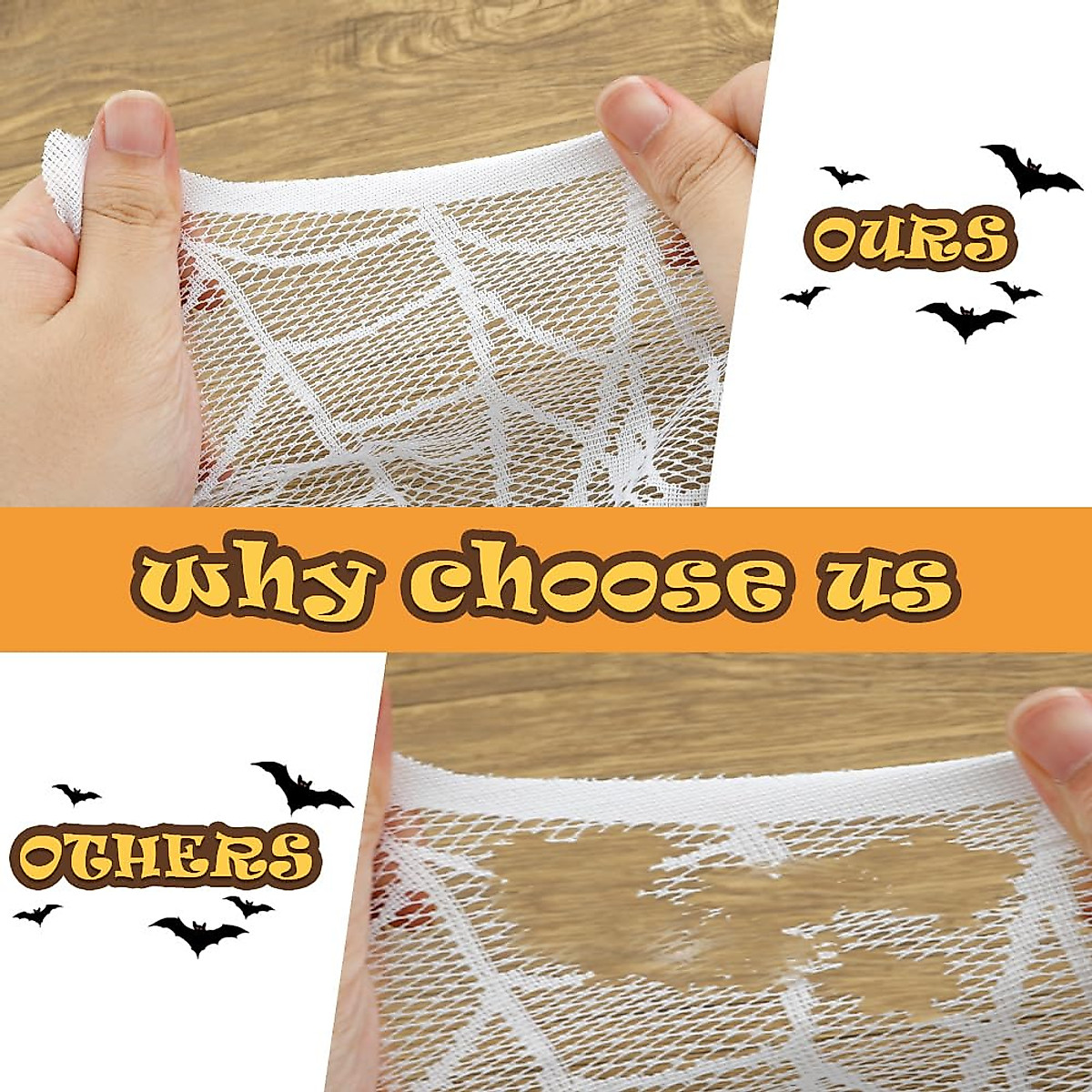 Halloween Decor Indoor White Halloween Fireplace Mantle Decorations Indoor Halloween Decorations White Lace Spiderweb Fireplace Covers Halloween Party Supplies Halloween Party Decorations