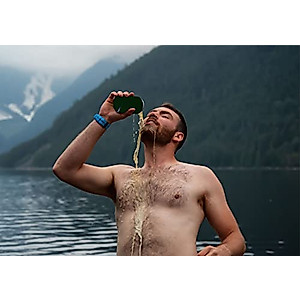 Blank Magnetic Can Coolie (2 Pack Neon Blue)