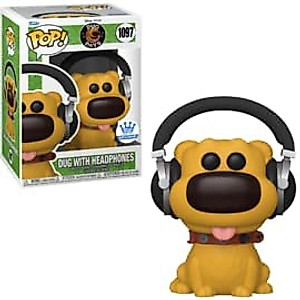 Funko Dug Days POP! Disney Vinyl Figurine Dug with Headphones 9 cm
