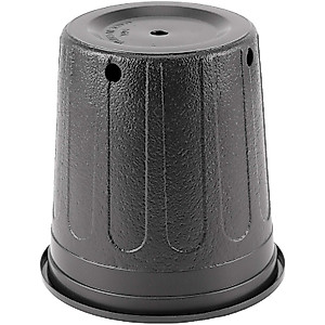 KEILEOHO 25 Packs Plastic Nursery Pots, 1 Gallon Trade Pots, Flower Plant Container Seed Starting Planter Nursery Pot for Seedling, Flower, Vegetable, Succulent and Cutting, 4 Quarts