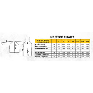 Custom Leathercraft mens Duty Clc 3 Piece Heavyweight Pvc Rain Suit Size X Large 872008, Yellow, X-Large US