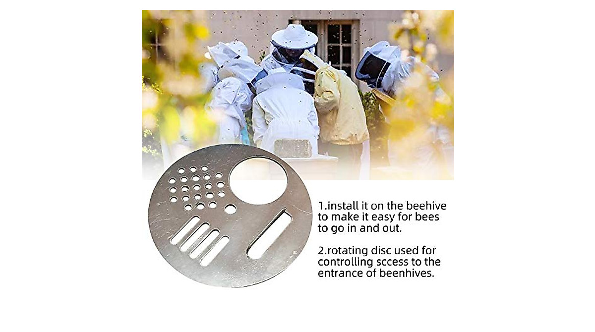 APlayfulBee 10 Pack Bee Hive Entrance Gates | Easy Beekeeping Access