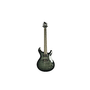IYV 6 String IP-350 TBK PRS Solid-Body Electric Guitar, Trans Black
