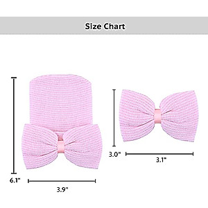 Zmart Baby Hats Newborn Hats for Girls Preemie Hats Infant Newborn Beanie Baby Girl Beanie, Baby Girls' Hats & Caps Newborn Hat with Bow