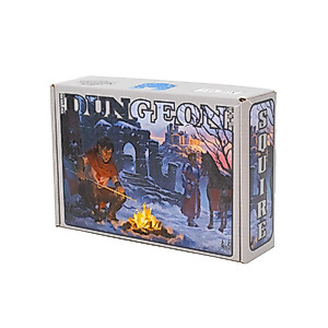 Dirt Cheap Dungeons Modular Dungeon System - Squire Set TT RPG Terrain Building for Dungeons & Dragons, Pathfinder, War Gaming, and More!