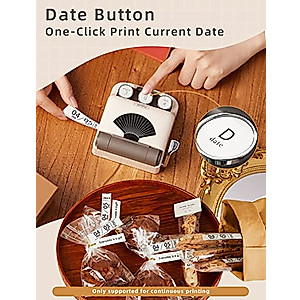 MakeID Label Maker HD(300dpi) - Personalized Smart Q1 Wireless Handheld Printer Compatible With iPhone & Android Phones - Portable Label Makers for Organizing Home & Office Supplies Printing Name Tags