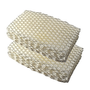 HQRP 2pack Wick Filter Compatible with Duracraft Robitussin HC832 DH-830 DH830 Series, Honeywell HCM-525 Cool Moisture Humidifier, Part AC-813 AC-813R WF-813 D13-C HAC-506 AGW-813 HC832 Replacement