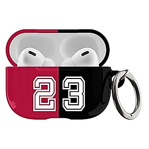 Custom Colored AirPods Case with Your Text - Best Personalized AirPods Pro 2nd Generation Case for Basketball, Football, Baseball Fan Girls, Boys, Men or Women