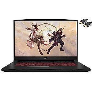 MSI 2022 Newest Katana GF76 17.3" 144Hz FHD IPS Gaming Laptop, Intel 8-Core i7-12700H(up to 4.7GHz), Geforce RTX 3060 6GB, Backlit Keyboard, Ethernet, WiFi 6, HDMI, Win11 (64GB RAM | 2TB NVMe)