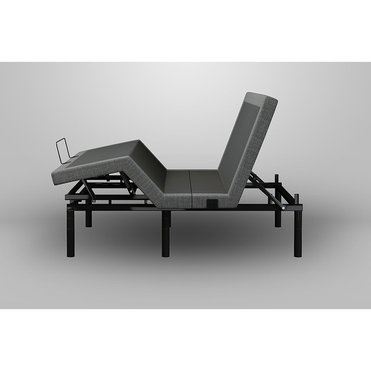 iDealBed 5i Custom Adjustable Bed Base, Wall Hugger, Massage, Zero-Gravity, Dual USB Charger, One Touch Comfort, Programmable Memory, Night Light, Advanced Smooth Silent Motion (Split Queen)