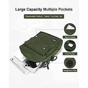 Small Side Shoulder Bag Crossbody Bag For Men Women Mini Messenger Bag Satchel Bag Travel Purse Wallet Passport Holder Bag, Cell Phone Purse Neck Pouch Wallet- Unisex Green Large