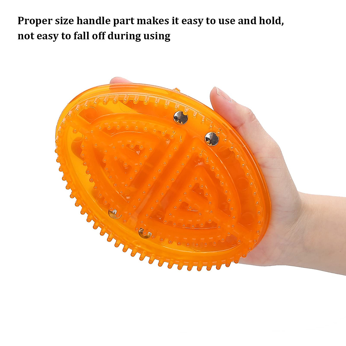 Meridians Massage Brush, Whole Body Relaxation Massage Comb Essential Oil Brush Body Scrubber Bath Body Brushes SPA Massager Device Health Care Washing Hair Scalp Shower (#2)