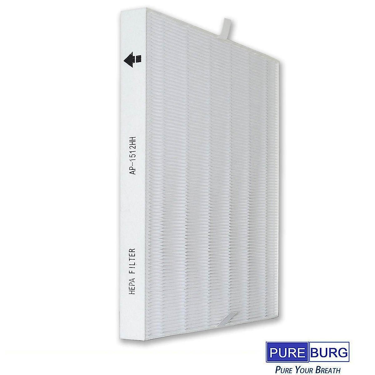 PUREBURG Replacement Filter Set Compatible with Coway AP-1512HH AP-1518 & AIRMEGA 200M Mighty Air Purifiers,H13 HEPA + 2 x Activated Carbon Pre-Filter Air Clean VOCs Odor