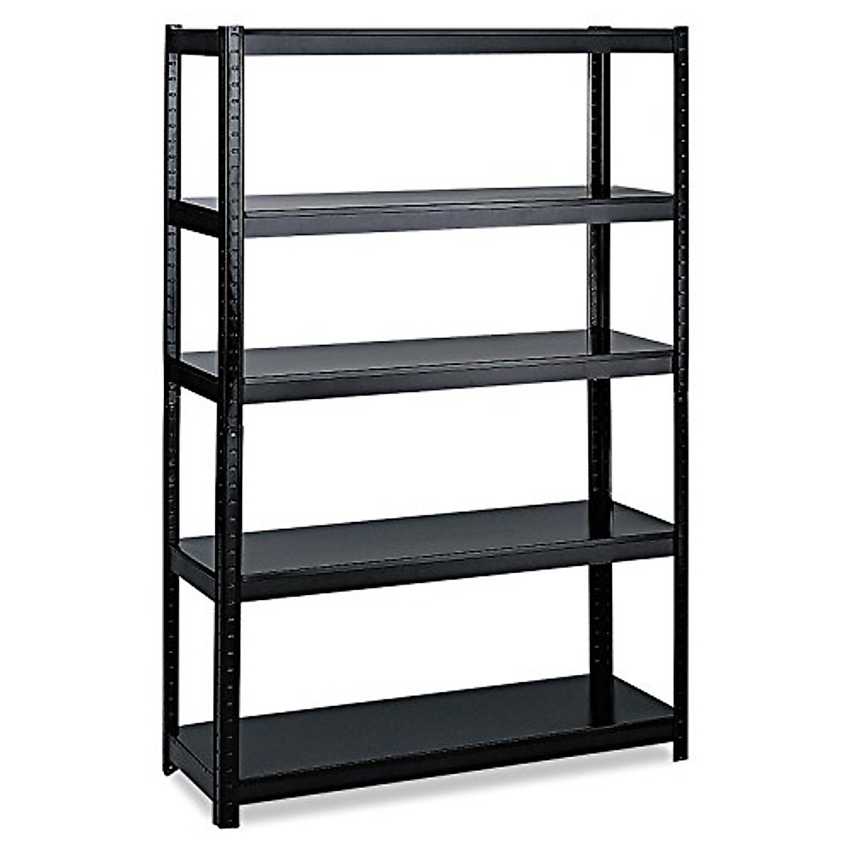 Safco 5244Bl Boltless Steel Shelving Five-Shelf 48W X 24D X 72H Black (Saf5244bl)