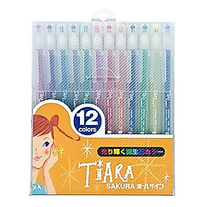 Sakura Ballsign Tiara, Birthstone Color 12 color set (PGB12TN)