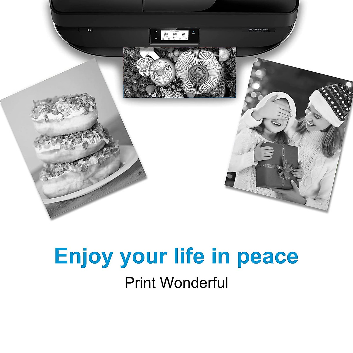 Ink 63 XL XXL Remanufactured for HP 63 63XL 63XXL Black Ink Cartridge for Officejet 3830 4650 4652 4655 5200 5252 5255 5258 Envy 4520 4512 Deskjet 1112 2132 3630 3632 Printer