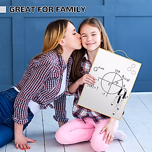 Small Dry Erase Board, Magnet Board for Wall, 16" X 12" Portable Aluminum Frame Mini Whiteboard, Magnetic Dry Erase Board with Holder, to Do List White Board for Office, Home, Kitchen, School