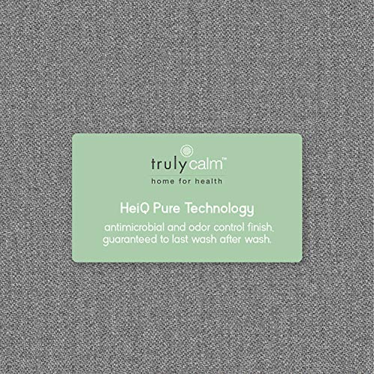 TRULY CALM HOME FOR HEALTH Antimicrobial Khaki Twin XL 3 Piece Sheet Set, Taupe (SS3829KHTX-4700)